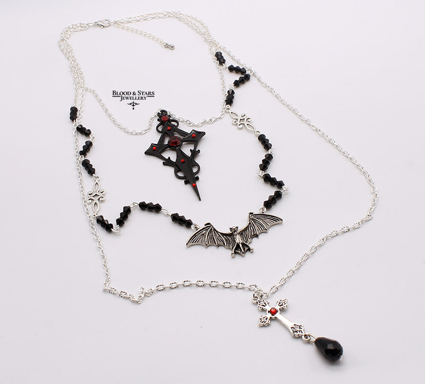 Layered Necklaces – Haunted By Crystals